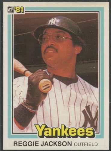 1981 Donruss #228 Reggie Jackson New York Yankees Hall-of-Fame | eBay