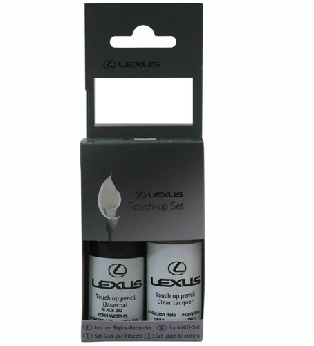 Genuine LEXUS Touch-Up 1J7 Sonic Titanium / Atomic Silver PZ448-W1J71 ...