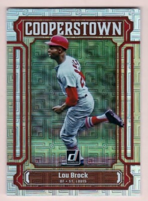 2023 Donruss Cooperstown CT2 Lou Brock Retail Vector Parallel | eBay