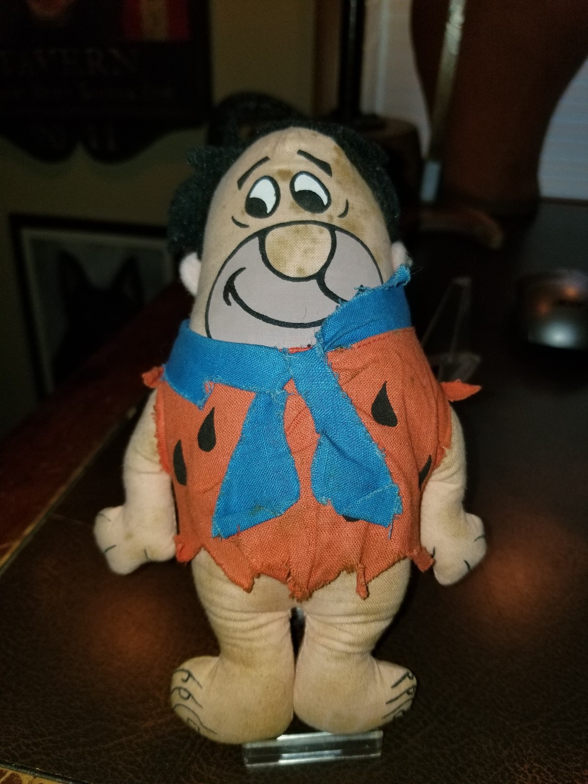 Vintage 1972 Knickerbocker Fred Flintstone Stuffed Doll | eBay UK