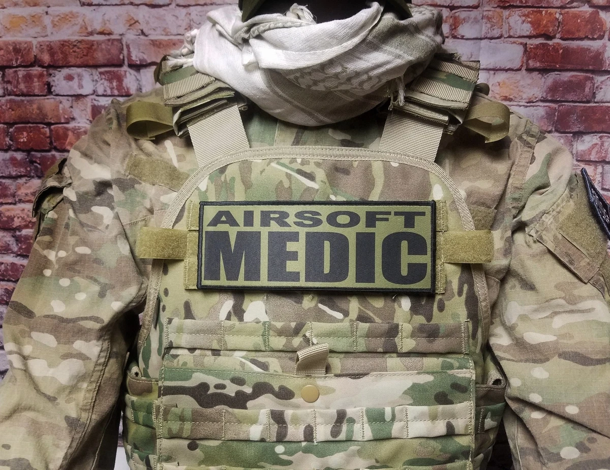 Airsoft Medic Patches