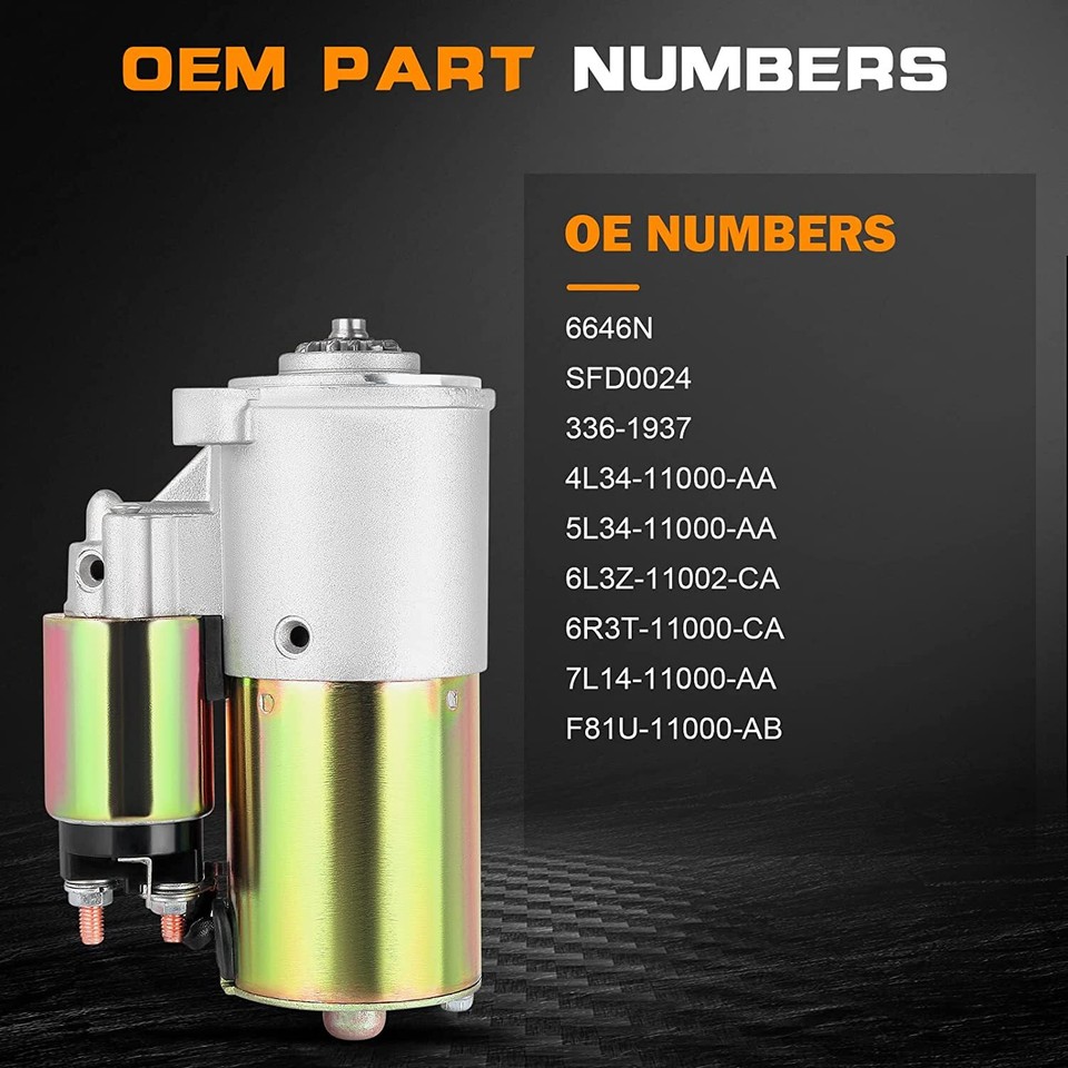 For Ford Auto Truck Expedition F150 F250 F350 Excursion 5.4L V8 Starter ...