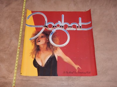 ORIGINAL 1982 FOGHAT - IN THE MOOD FOR SOMETHING RUDE - ALBUM PROMO ...