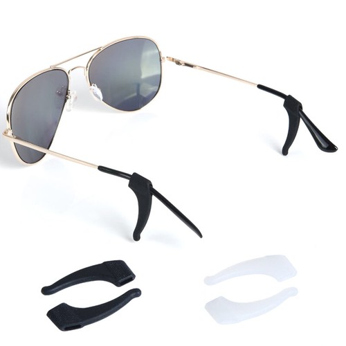 1Pair Anti Slip Glasses Ear Hooks Tip Glasses Frame Leg Silicone Leg ...