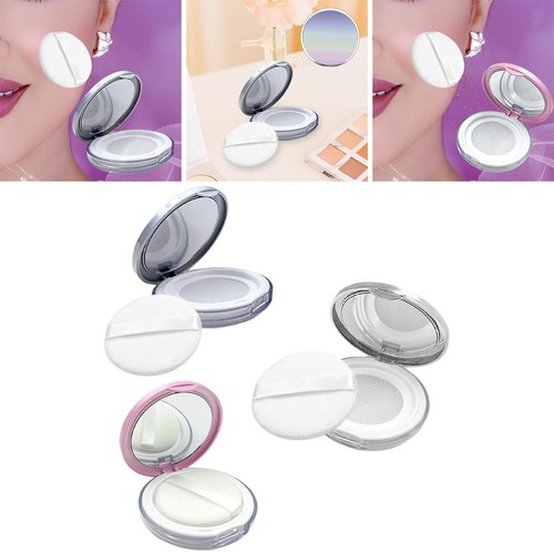 Loose Powder Container Mini Compact Refillable DIY Empty for Table ...