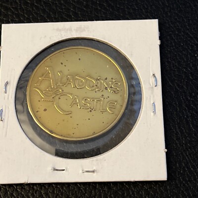 Ultra Rare 31 MM Brass Vintage Aladdins Castle SPECIAL VALUE TOKEN ...