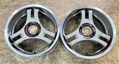Super Advan Racing SA3R Wheels 17 in 8J＋35 PCD114.3 4H set of 2 Used | eBay