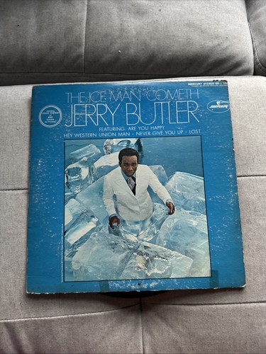 Jerry Butler 'The Ice Man Cometh' LP Vinyl Record | eBay
