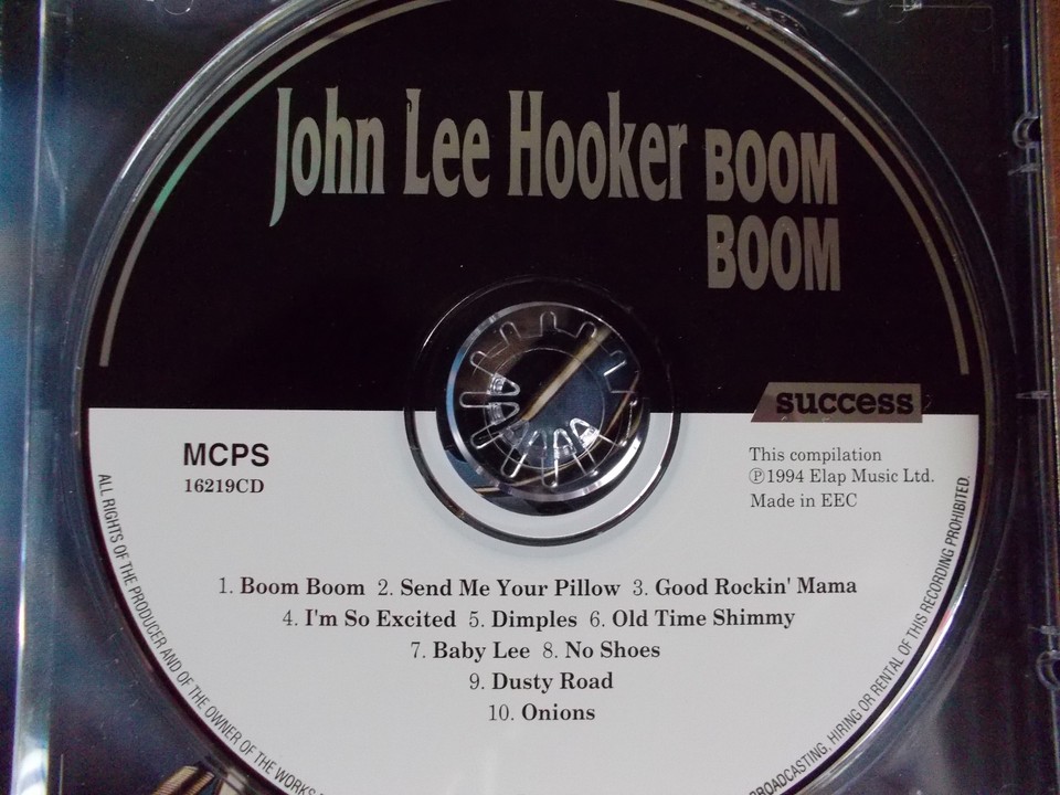 John Lee Hooker - Boom Boom CD | eBay