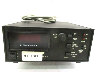 Matheson Model 8270 Flow Controller 0-300 SCCM Air 115-10 VAC 50-500Hz ...