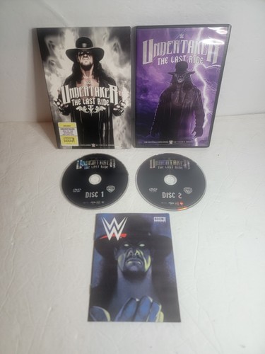 WWE: Undertaker The Last Ride 2-Disc Set DVD 2020 W/ Slipcover and Boom ...