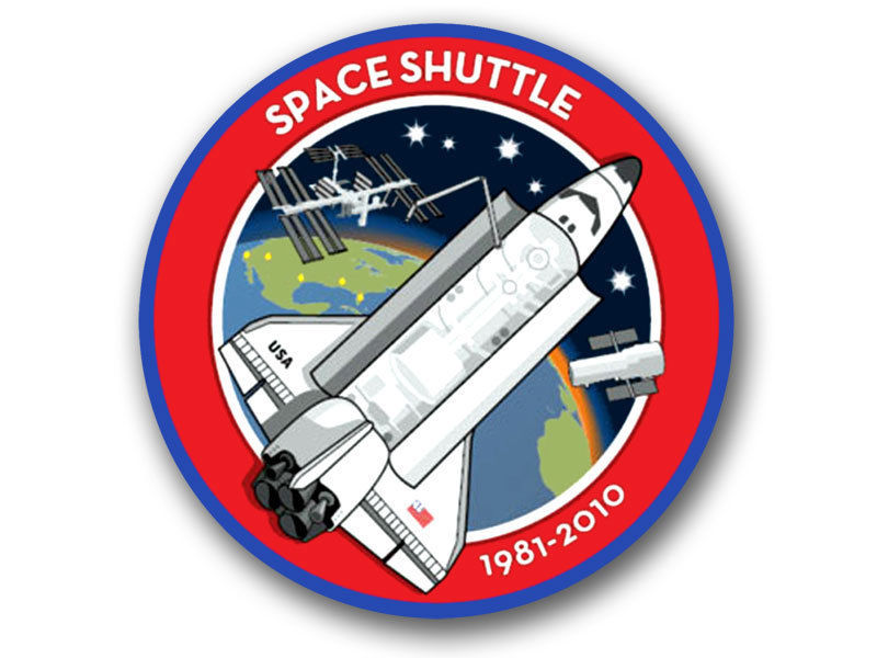 Space Shuttle Sticker