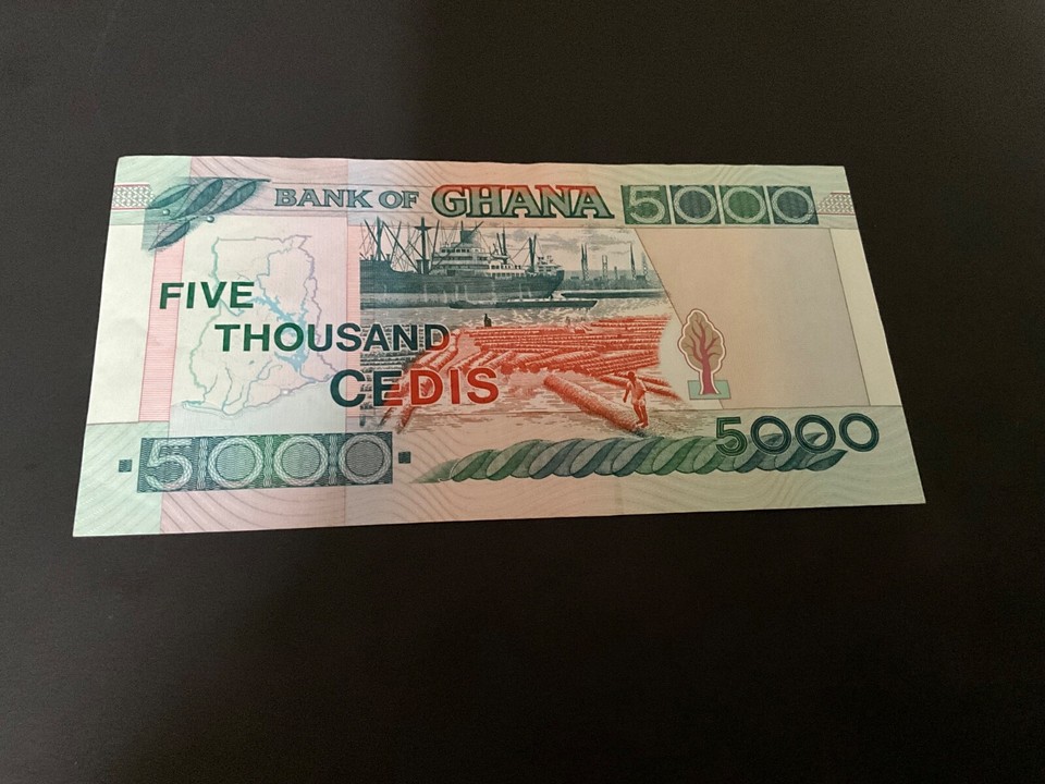5,000 Ghana Cedis banknote 1/7/99 | eBay