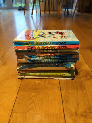 Beano Annuals Books Hardback Comic Graphic Novels Job Lot X12 Bundle ...