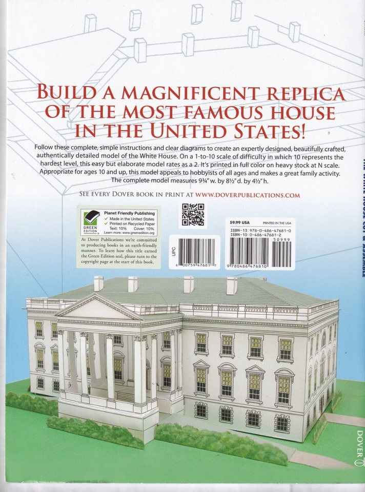 THE WHITE HOUSE CUT & ASSEMBLE By A. G. SMITH (2010) | eBay