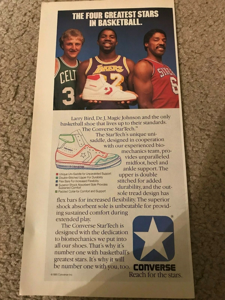 Magic Johnson Larry Bird Converse