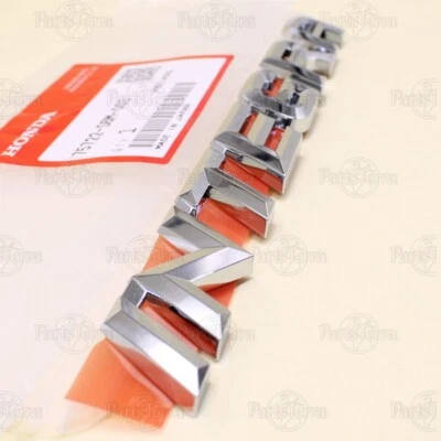 Genuine JDM Honda ACURA RSX DC5 Type R Rear Badge Nameplate