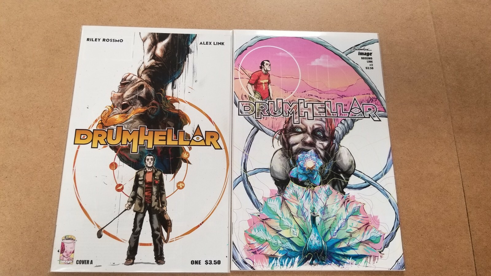 Drumhellar #1 & 2 Set Cover A by Alex Link Riley Rossmo 2014 Image ...