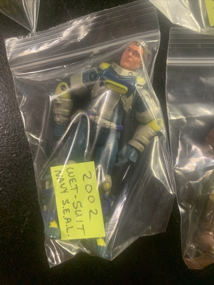 11)Vintage 80s 90s/2000s GI JOE Loose Figures BLOWTORCH Complete 2 ...