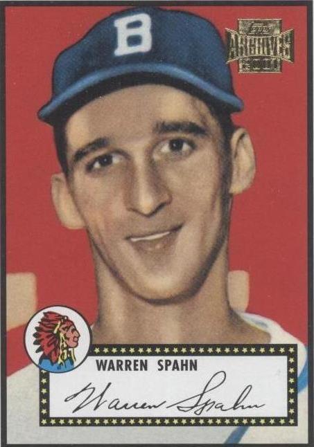 2001 Topps Archives - Warren Spahn #17 for sale online | eBay