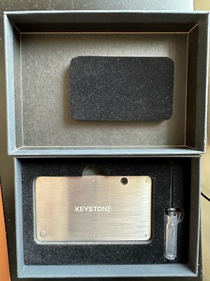 NEW Keystone Tablet Plus KT002 Indestructible Steel Metal Crypto Cold ...