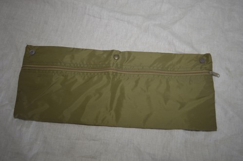 Hartmann 7"x 17 1/2" Snap-in Nylon Snapped Accessory Zippered Pouch | eBay