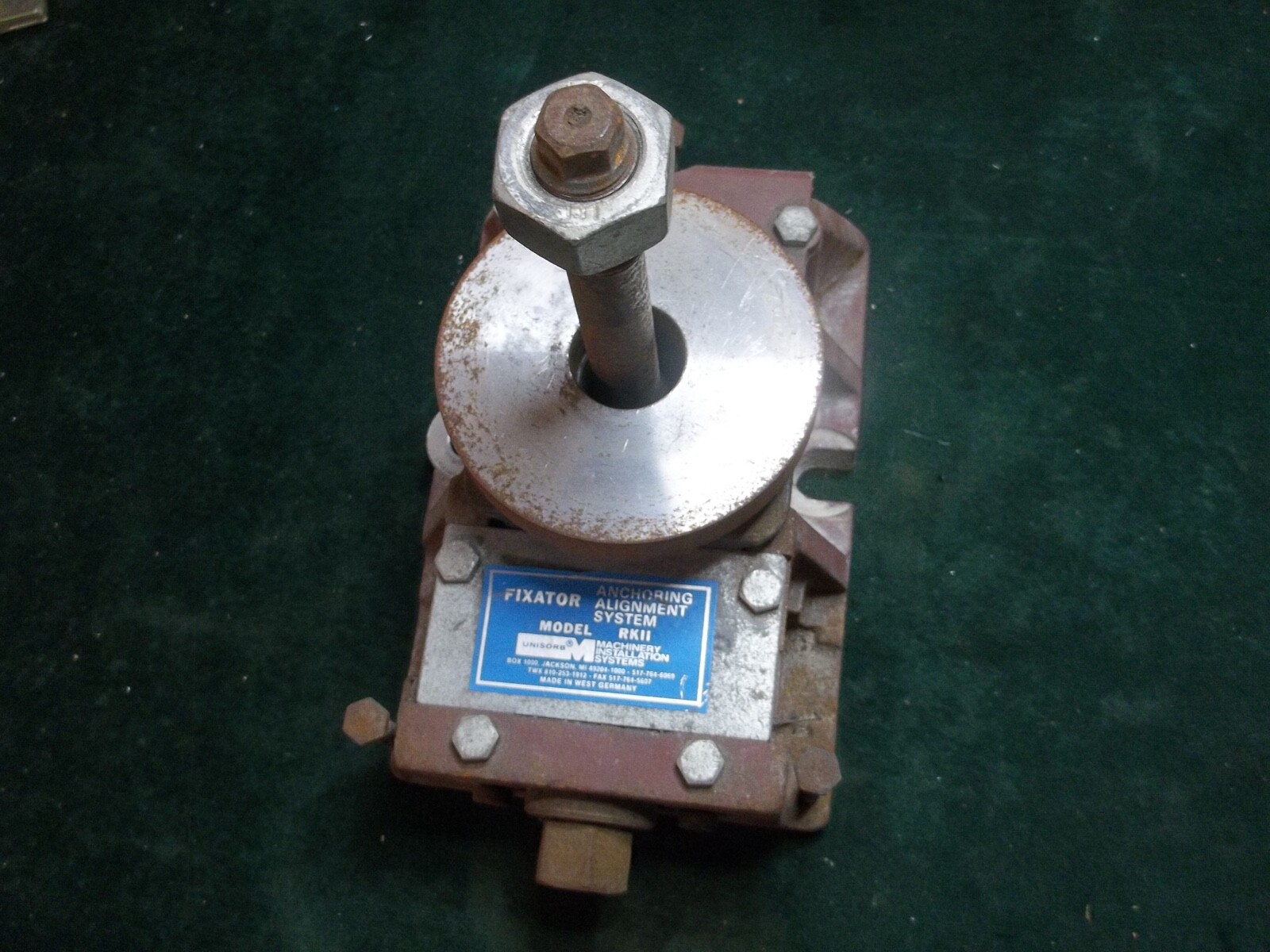 FIXATOR Anchoring Alignment System RK11 Unisorb USED- Good operating ...