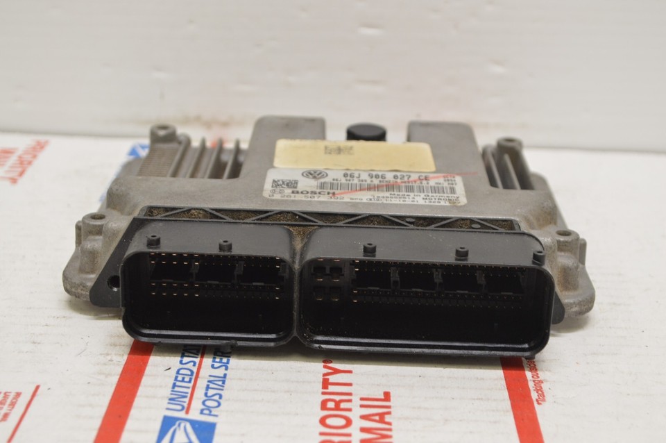 12 13 Volkswagen Beetle Engine Control Module Unit Ecm 06J 906 027 CE ...