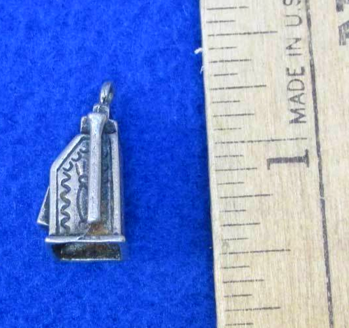 Slot Machine Necklace Pendant Charm Sterling Silver .925 Antiqued ...