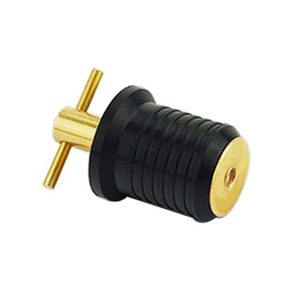 1'' Rubber Brass T-Handle Plug Hull Marine Hardware Boat Accessories | eBay