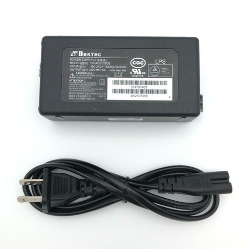 Genuine Bestec EP-AG210SDE AC/DC Adapter 42V 0.5A Power Supply w/Cord ...