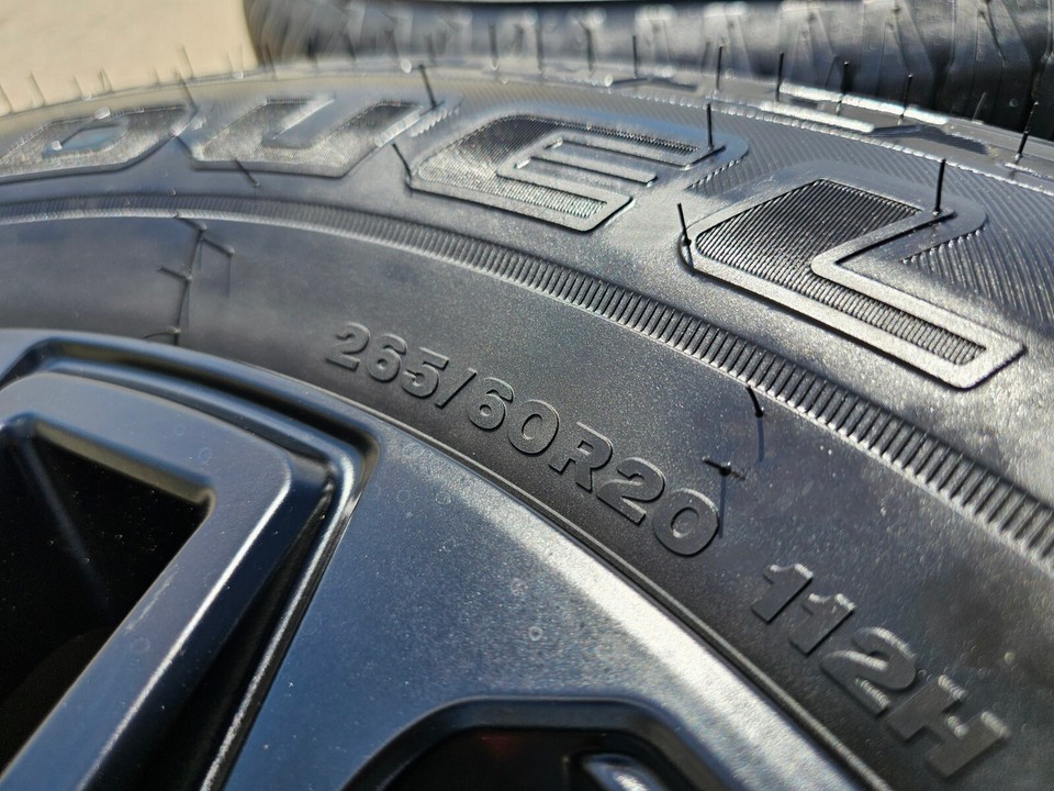 20" Toyota Tundra TRD OEM wheels rims TSS 75276 95295 Sequoia 2024 2025 ...