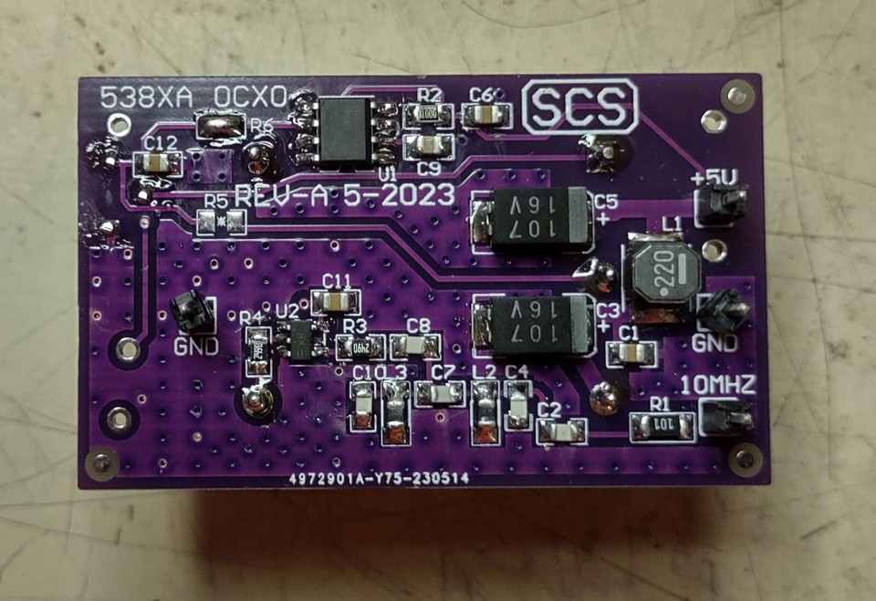 HP Agilent 5384A 5385A 5386A Frequency Counter OCXO Board | eBay