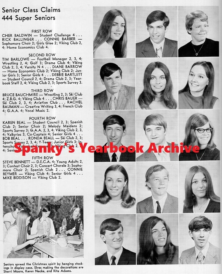 1970s High School Yearbook