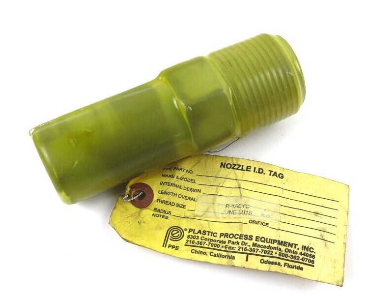 New PPE R-1A6TC Injection Nozzle Body 1-3/4"-8 Threads 5-1/4" Length | eBay