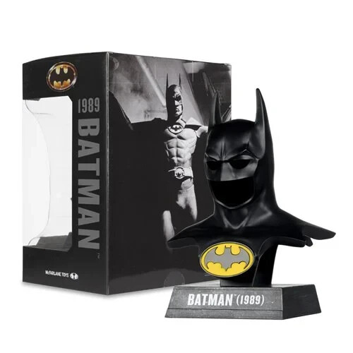 Mcfarlane DC Prop Replica Batman 1989 Cowl 1:3 Scale PRESALE | eBay