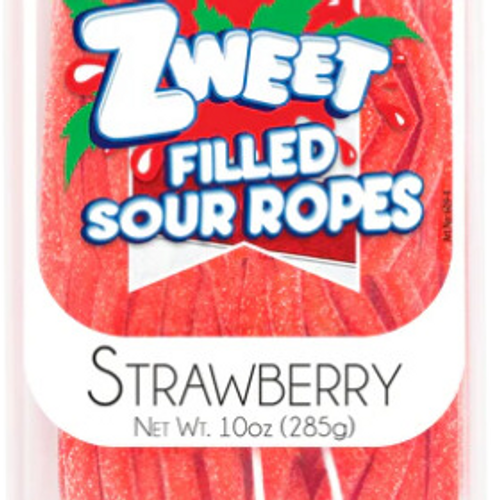 Galil - Zweet Filled Sour Ropes Strawberry 285g. | eBay