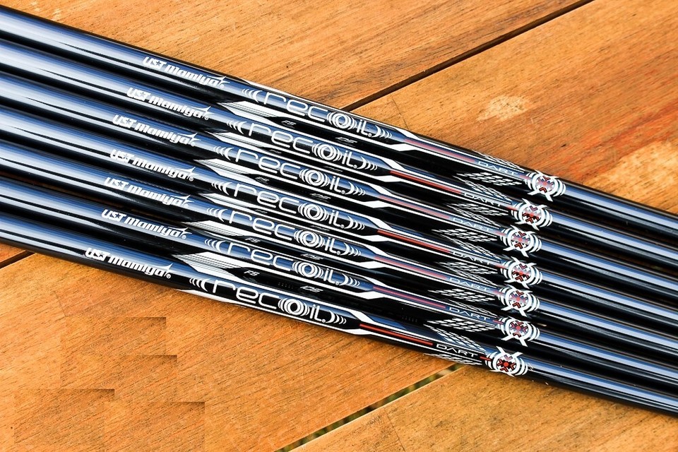 UST Mamiya Recoil DART 65/90/105 .355 Taper Iron Shaft Set F2-A/F3-R/F4 ...