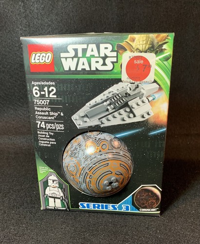 LEGO Star Wars: Republic Assault Ship & Planet Coruscant (75007) for ...