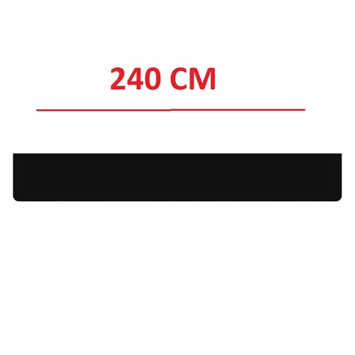 Long Splash Guard for Trucks in PVC 5mm Exterior Bodywork 240x35 | eBay