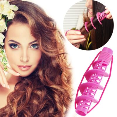 Curlers Hair Care Spiral Curler Curler Stick Hair Curler Big Wave Curls ...
