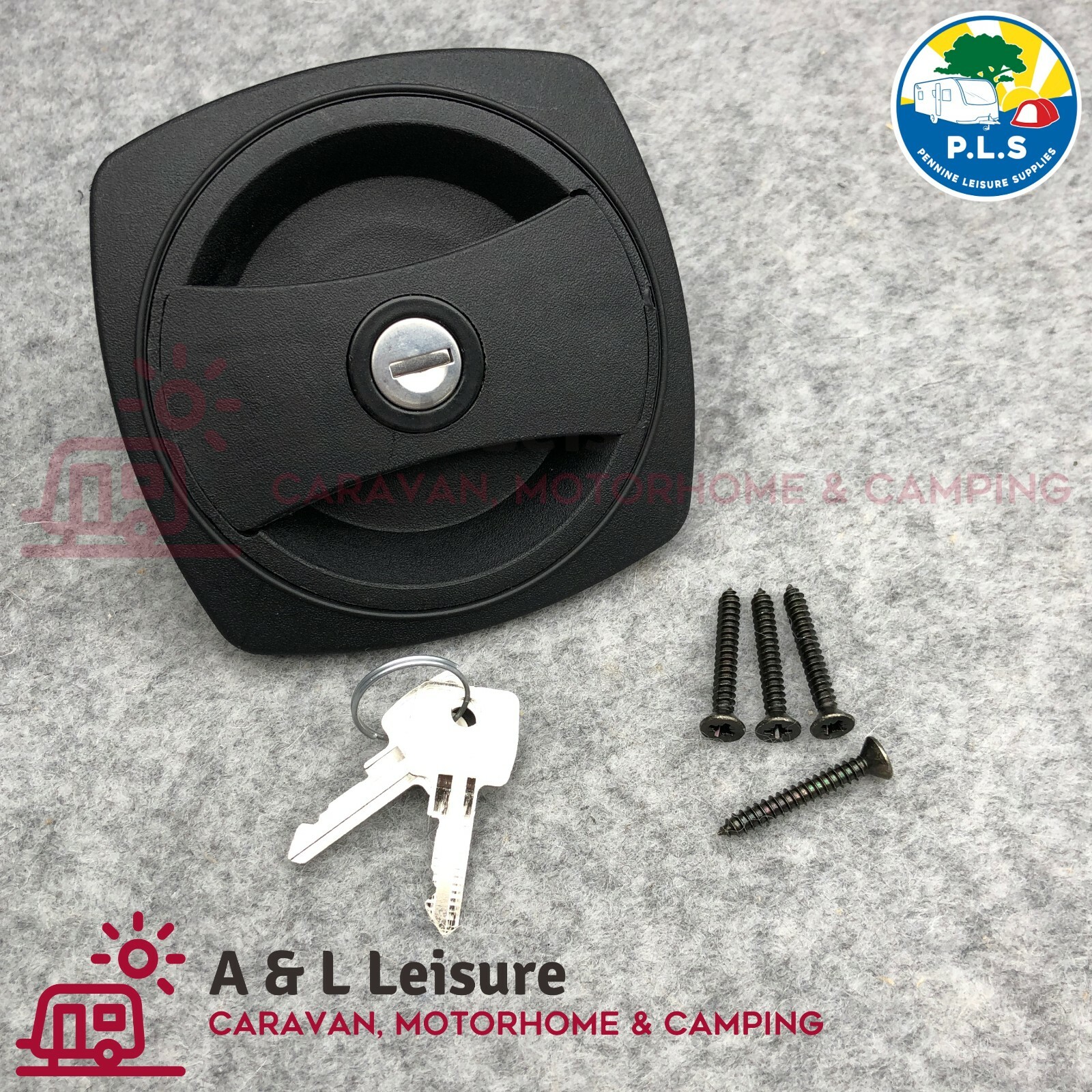 Caravan Motorhome CARALOC 640 Front Door Lock & Standard MC Barrel +2 ...