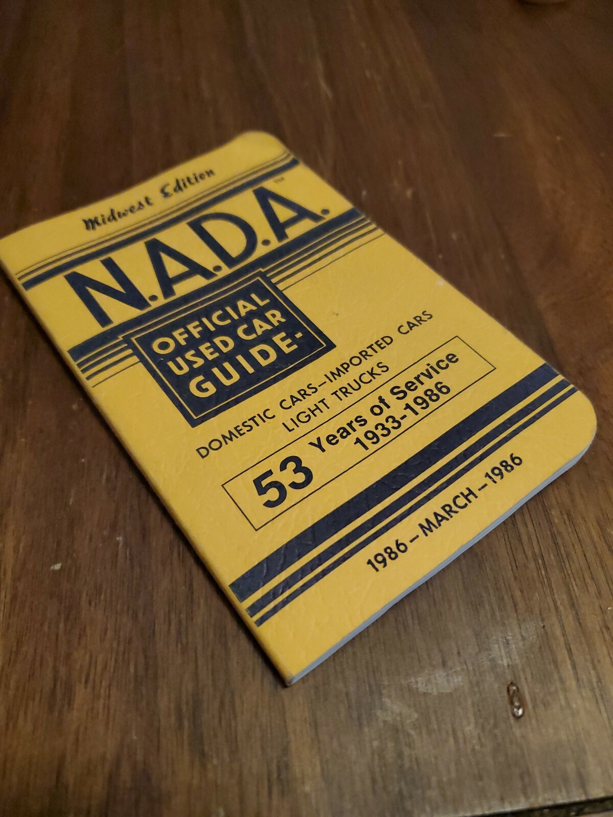 Mar 1986 Light Truck NADA Midwest Official Used Car Guide Domestic ...