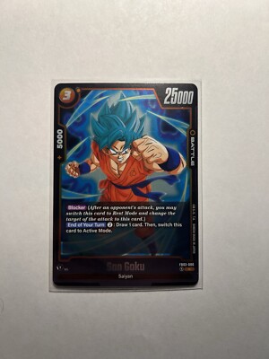 Dragon Ball Super Card Game Fusion World Raging Roar Son Goku FB03-080 Reg Rare | eBay