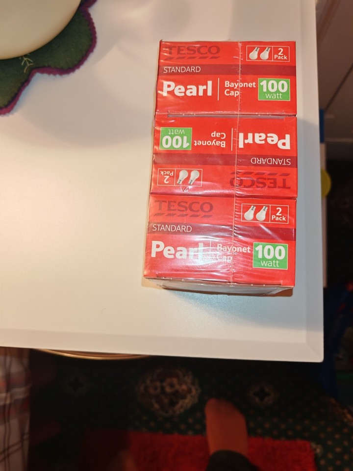 Traditional 100w BC pearl light bulbs. | eBay UK