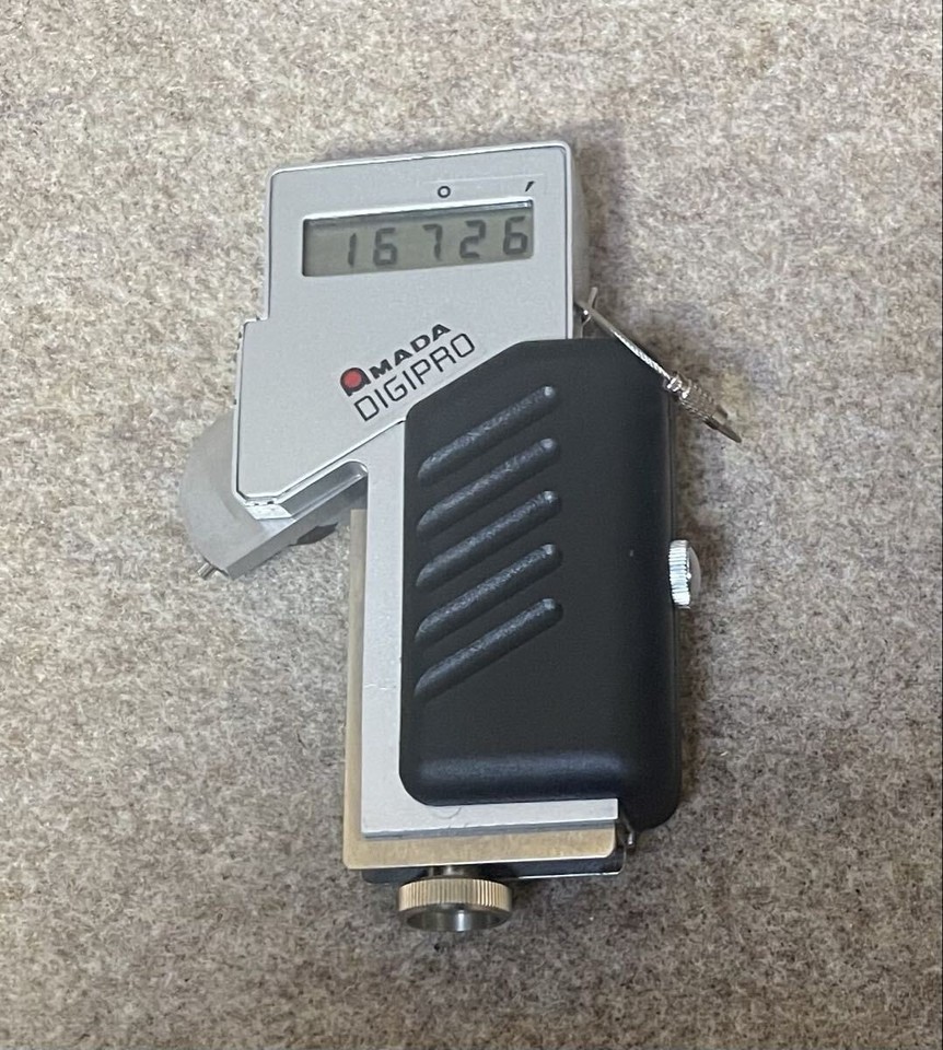 AMADA DIGIPRO Digital Protractor Bending Angle Measuring Tool Power ...