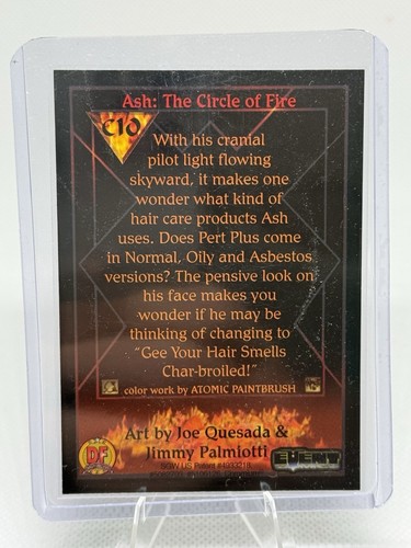 ASH Dynamic Forces 1997 AUTOGRAPH CARD #C10 JOE QUESADA & JIMMY ...