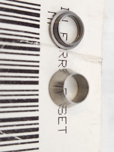 Swagelok SS-400-SET 316 Stainless Steel Ferrule Set for 1/4" Tube ...