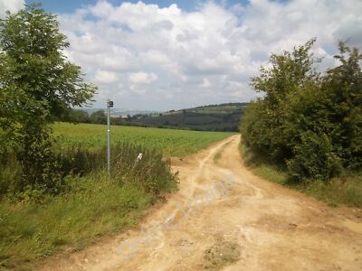 Photo 6x4 Three ways to go [1] Postlip The footpath from Dryfield meets ...