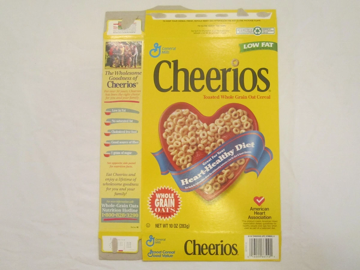 Empty Cereal Box